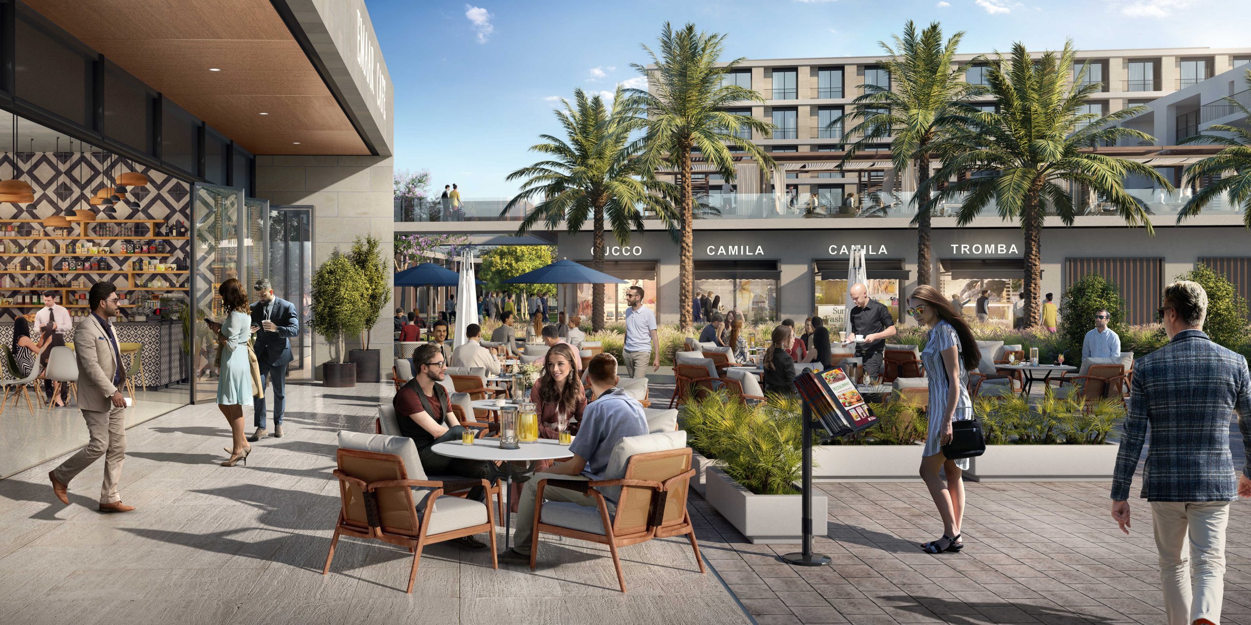 Cairo Gate - Towers Map